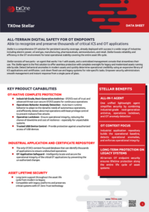 Download datasheet for TXOne StellarProtect™ | TXOne Networks