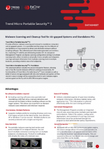 Download datasheet for Trend Micro Portable Security™ 3 Pro | TXOne ...